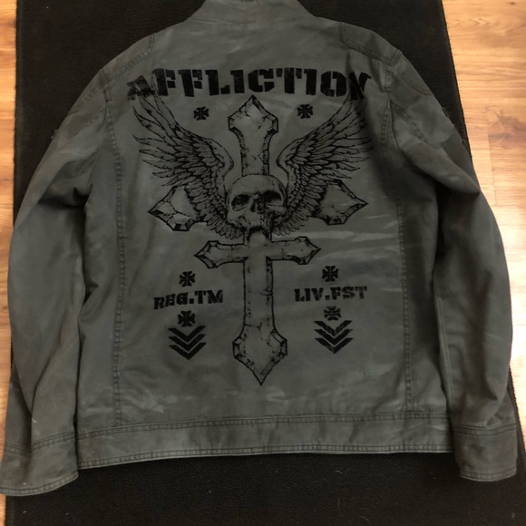 Affliction | Jackets & Coats | Affliction Black Premium Jacket ...